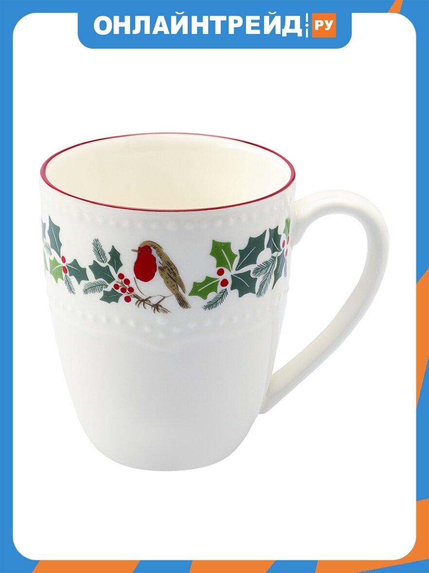 Кружка Tkano Nordic bird из коллекции New Year Essential, 360 мл, TK25-NY_CU0003