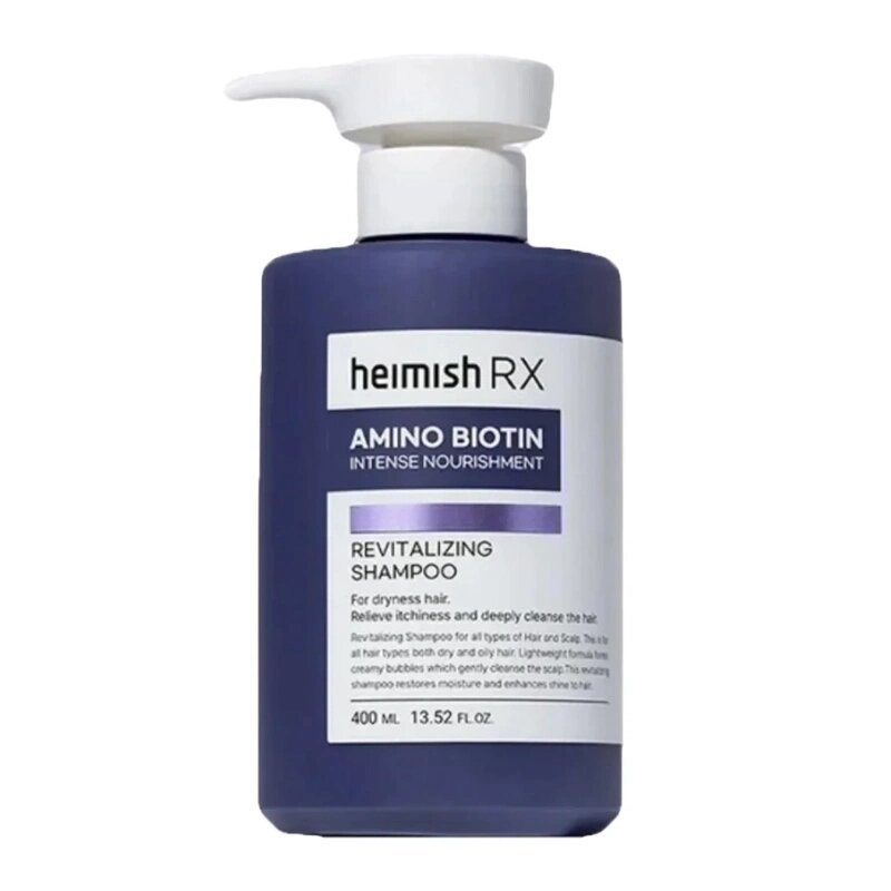 Heimish Shampoo Revitalizing Rx Amino Biotin Шампунь для объёма с биотином, аминокислотами и пептидами
