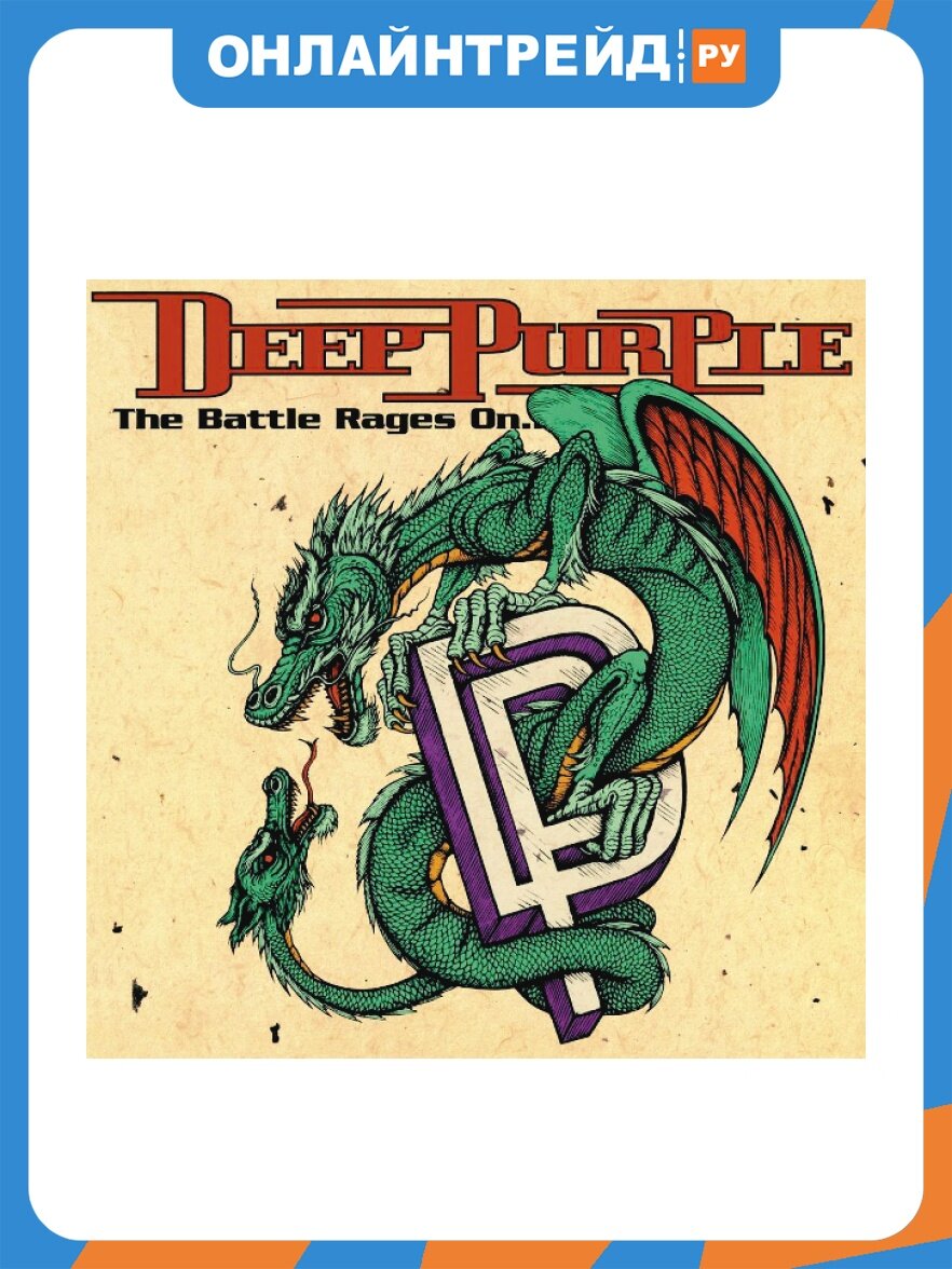 Виниловая пластинка Warner Music DEEP PURPLE - The Battle Rages On.