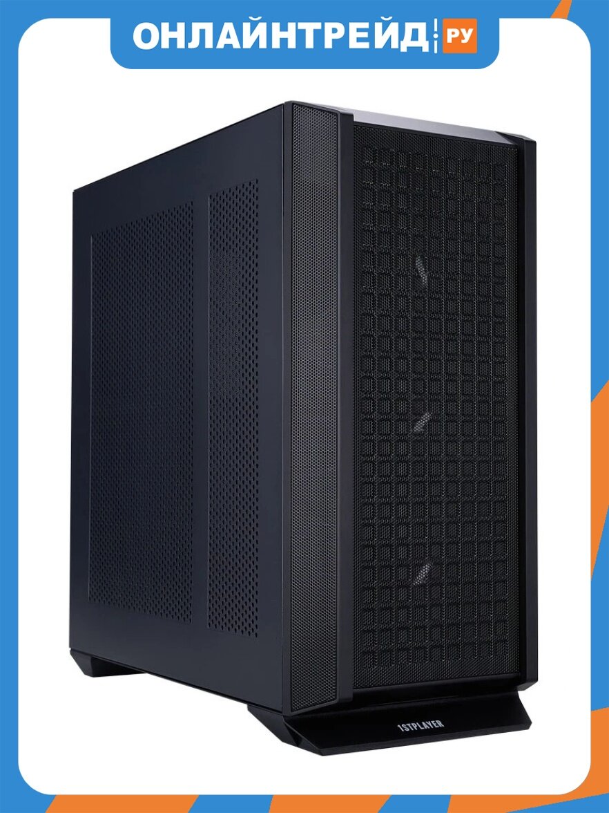 Корпус 1STPLAYER PROSTATION 8 MAX, черный (PS8MX-BK-4F)