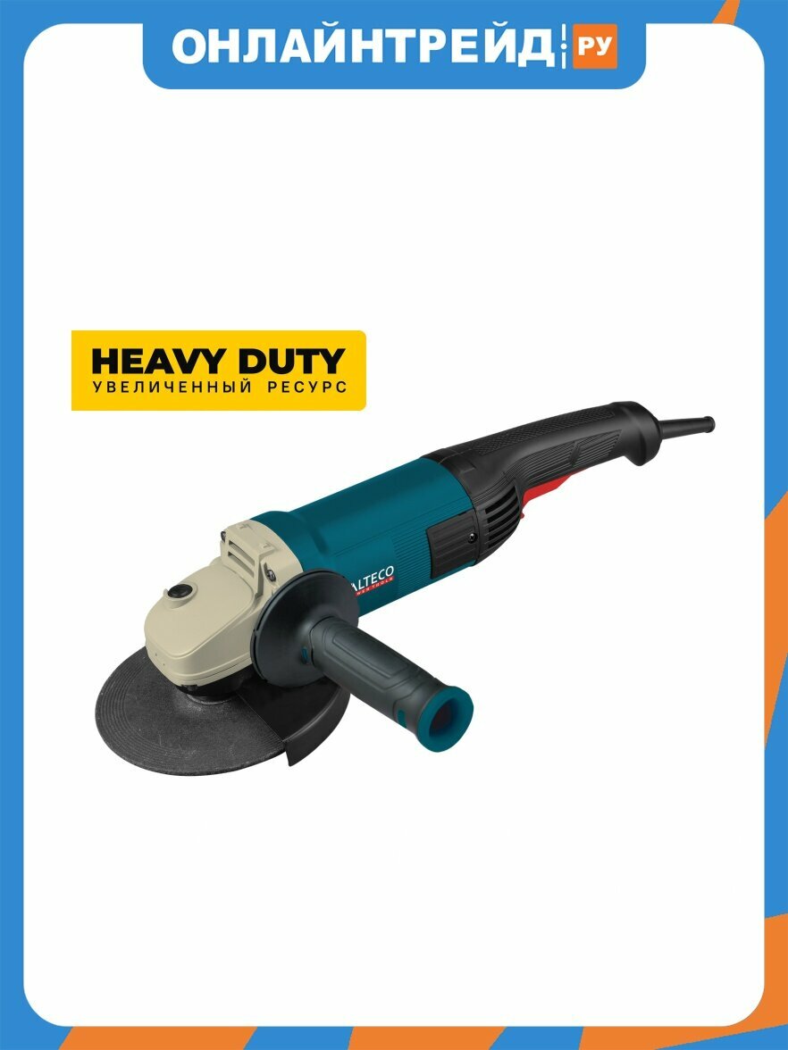 Углошлифовальная машина (болгарка) Alteco HEAVY DUTY AGH 2000-180