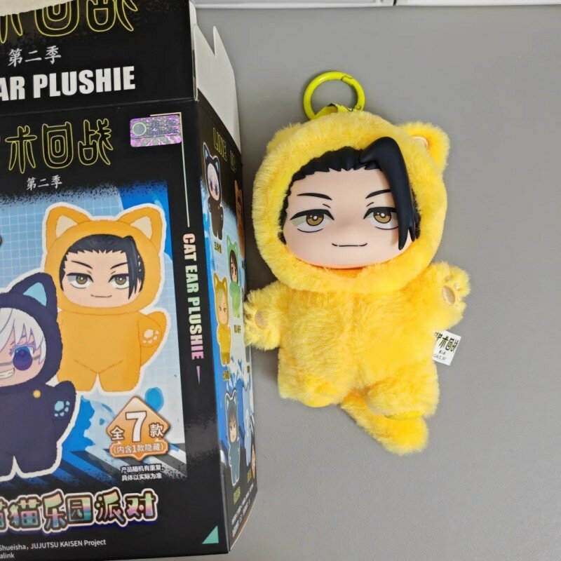 Spot Spell Return Battle Cat Paradise Плюшевая кукла Blind Box Five Wu Dolls Фигура Анимация Периферия