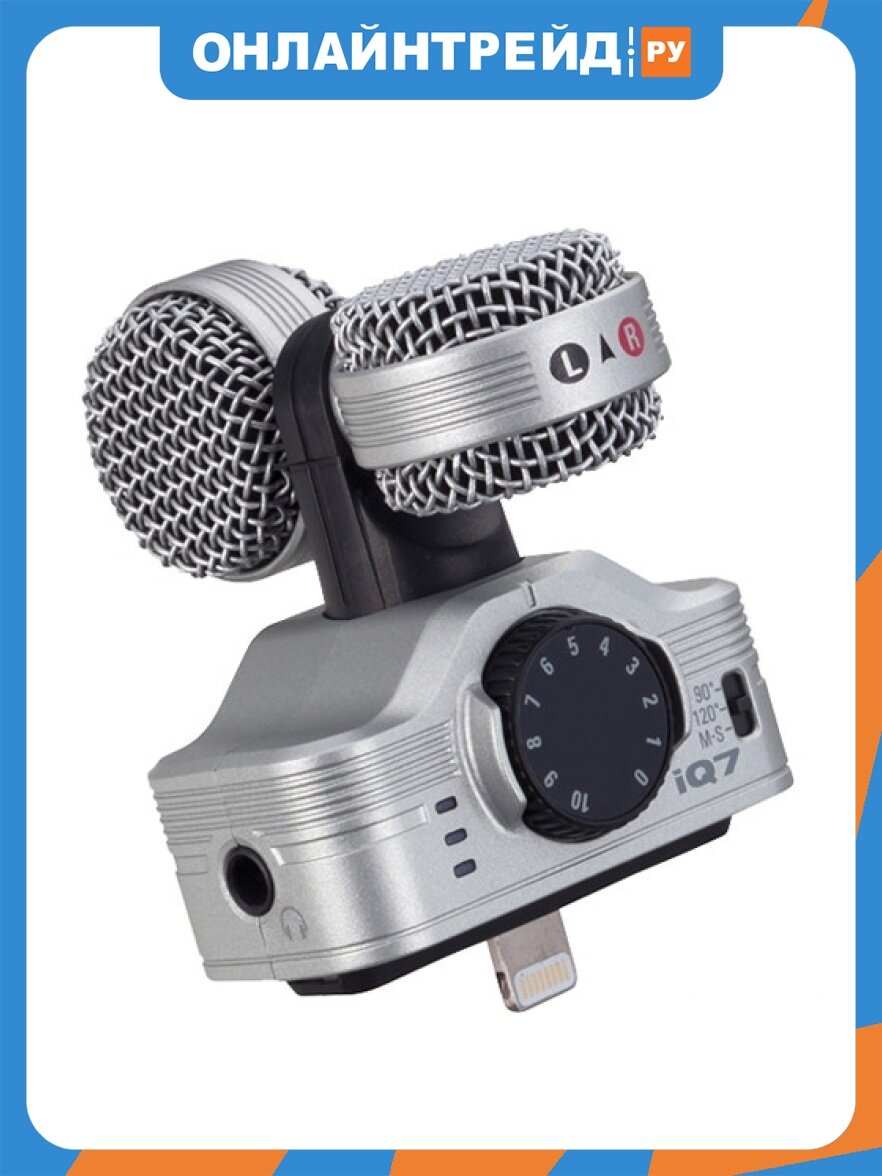 Микрофон Zoom IQ7 для Apple