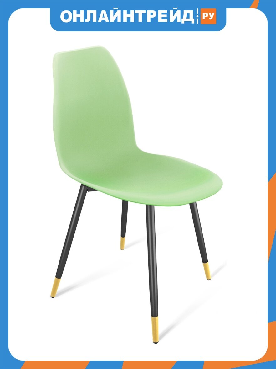 Стул Sheffilton SHT ST29/S95-1 мятный ral6019/черный муар/золото