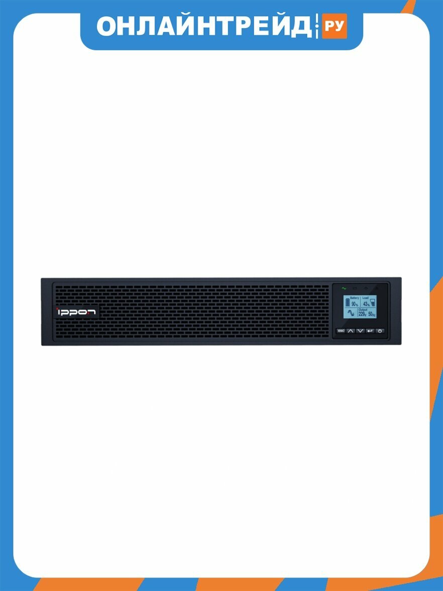 Источник бесперебойного питания Ippon Innova RT II 3000 3000Вт 3000ВА черный