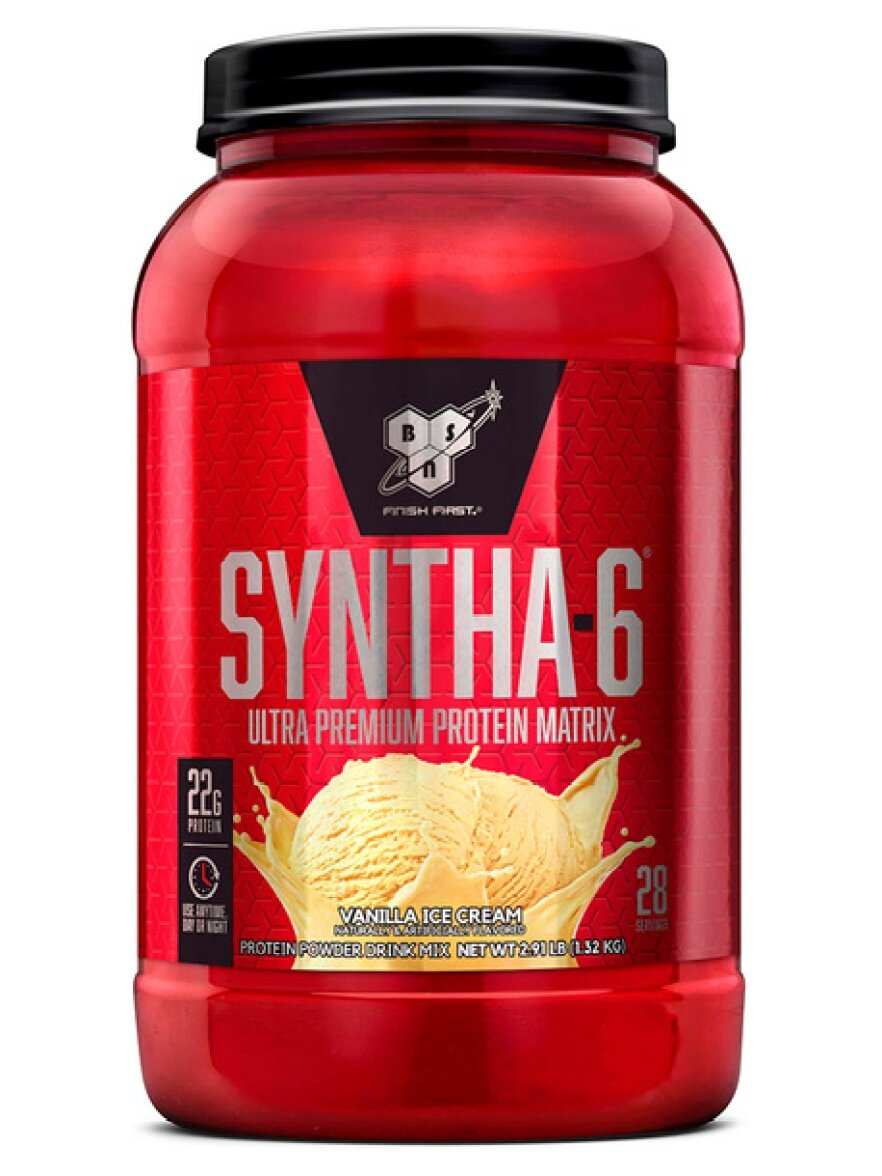 Протеин Bsn Syntha-6 Vanilla ice cream 2.91 lb 1320г