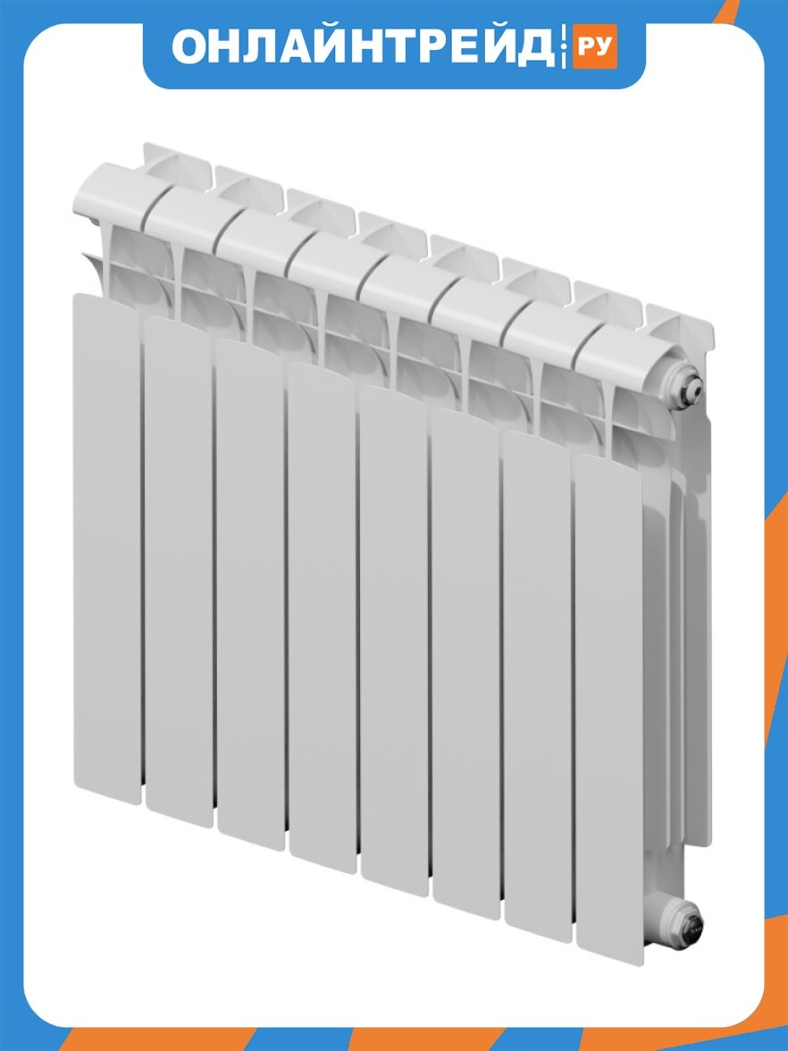 Радиатор Rifar EcoBuild 500 - 8, биметаллический