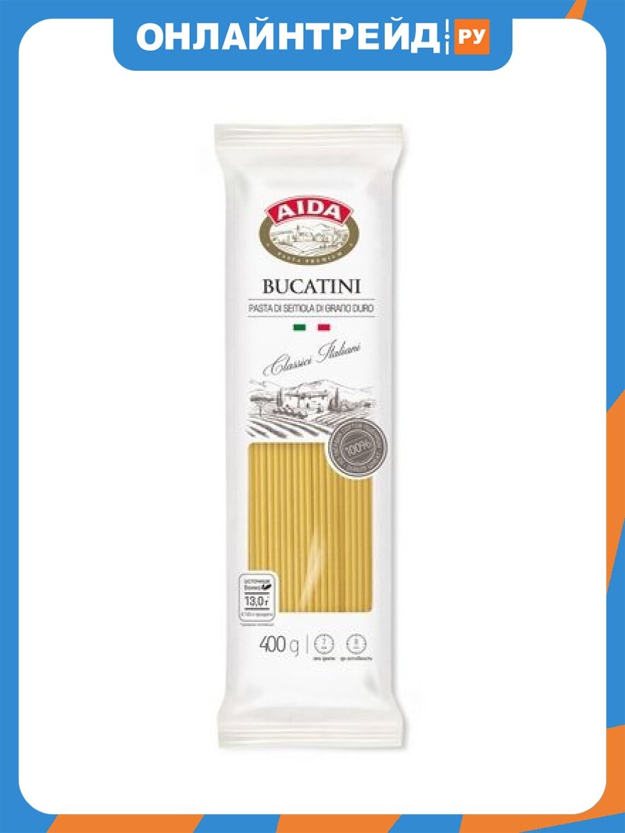 Макаронные изделия Aida Bucatini Букатини 400 г
