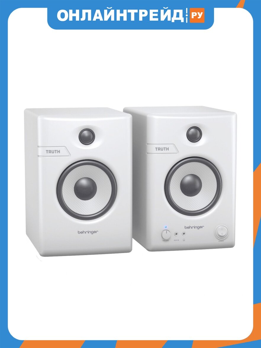 Студийные мониторы Behringer TRUTH 4.5 BT-WH, пара