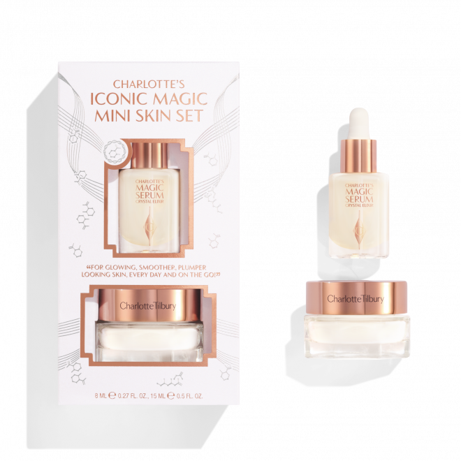 CHARLOTTE'S ICONIC MAGIC MINI SKIN SET Charlotte Tilbury Лимитированный набор средств по уходу за кожей