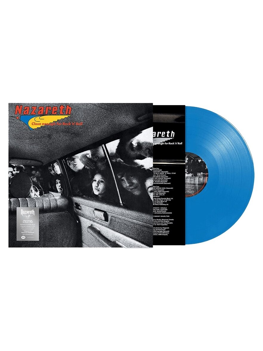 Виниловая пластинка EU Nazareth - Close Enough For Rock 'N' Roll (Blue Vinyl)