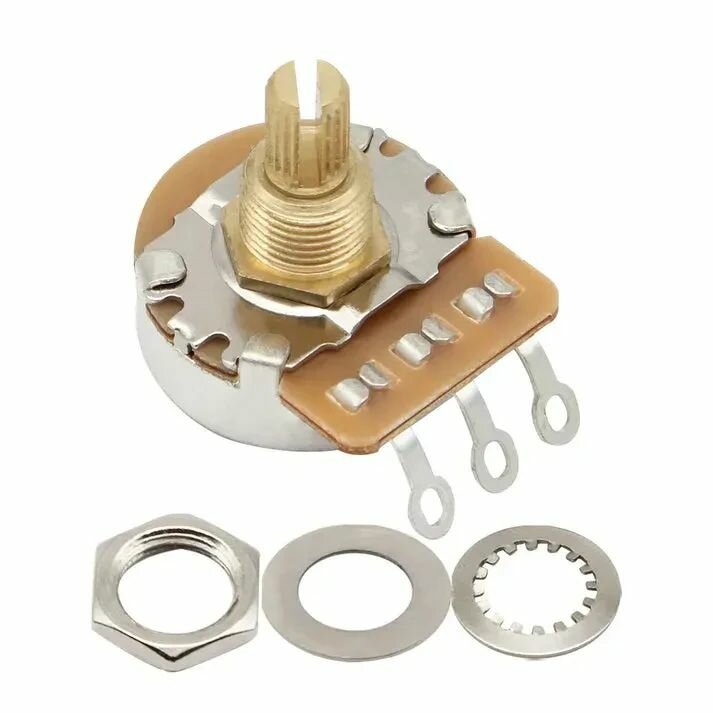 Потенциометр для гитары FLEOR M00860-1 A250k