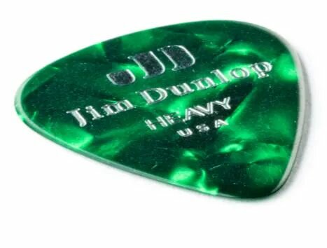 Медиаторы Dunlop Celluloid Green Pearloid Heavy 483P12HV 12Pack, 12 шт