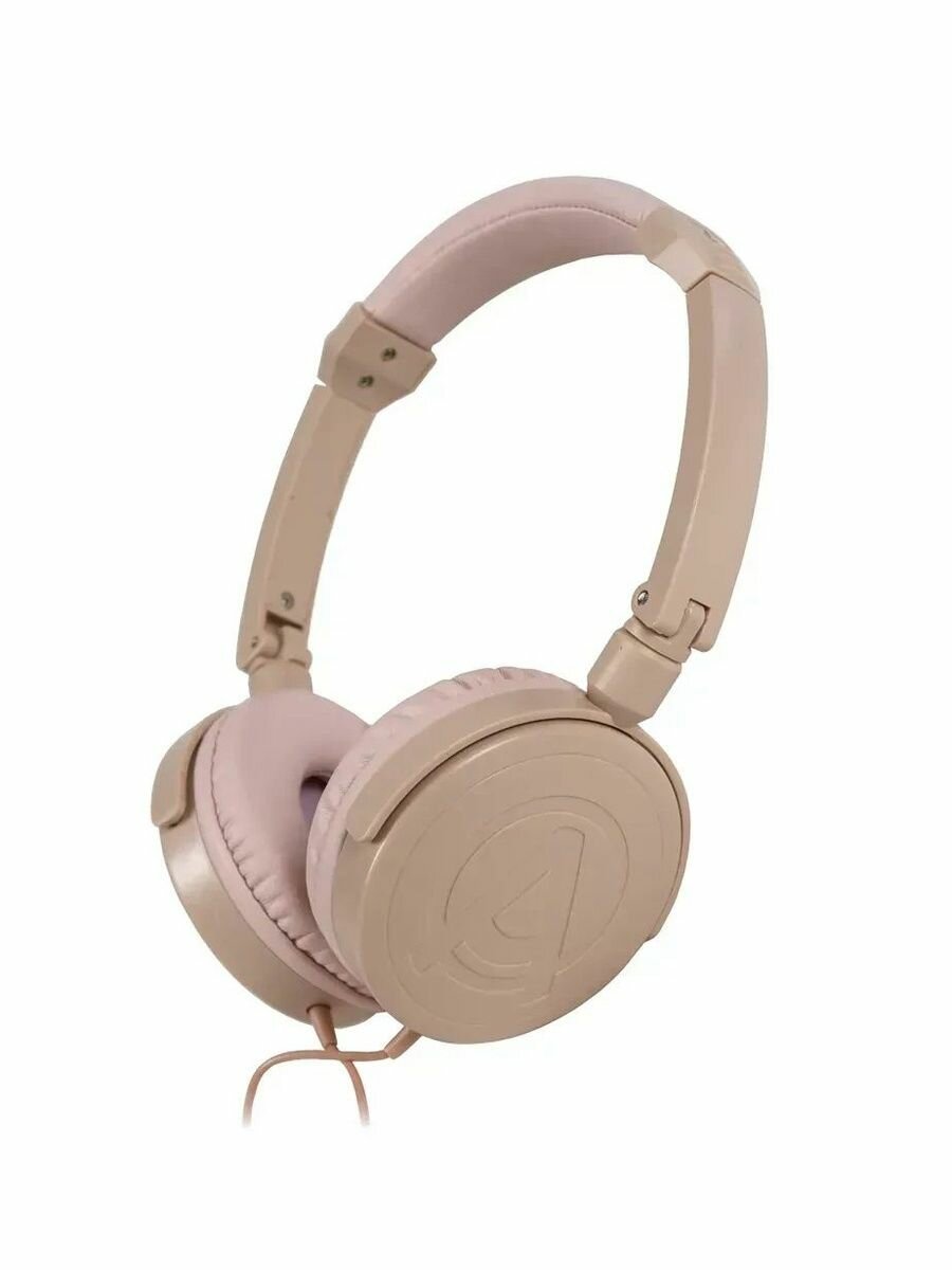 Наушники мультимедийные проводные AuraSonics FINE F202BG Beige (mini-Jack 3,5 мм)
