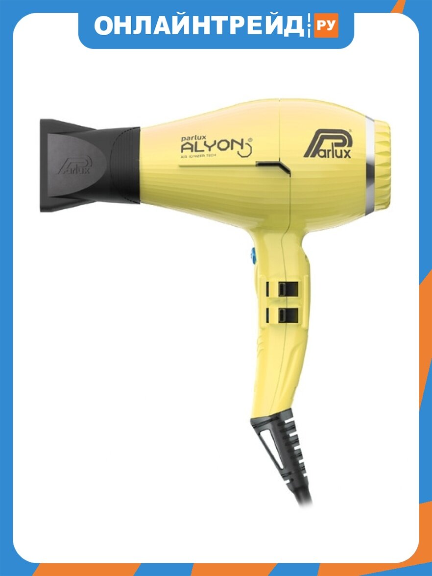 Фен Parlux ALYON Air Ioinizer Tech желтый