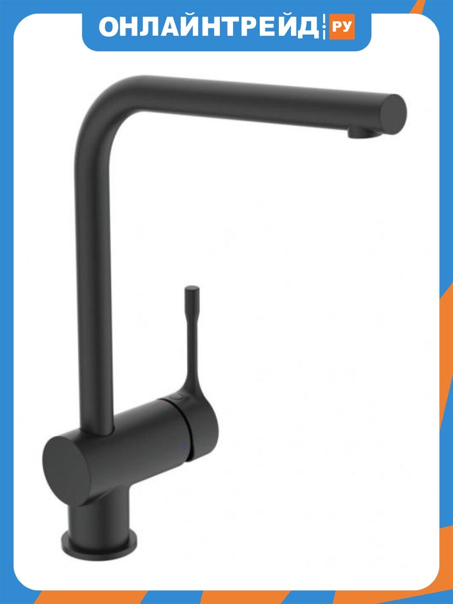 Смеситель для кухонной мойки Ideal Standard с высоким трубчатым поворотным изливом CERALINE BC174XG