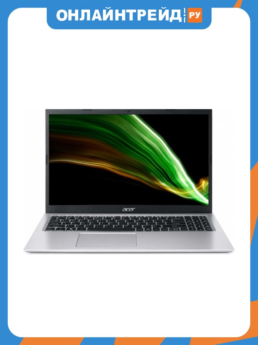 Ноутбук Acer Aspire 3 A315-58 15.6" FHD TN i5-1135G7, 8Гб, SSD 256Гб, Iris Xe, без ОС, Silver (NX. ADDEM.00E)