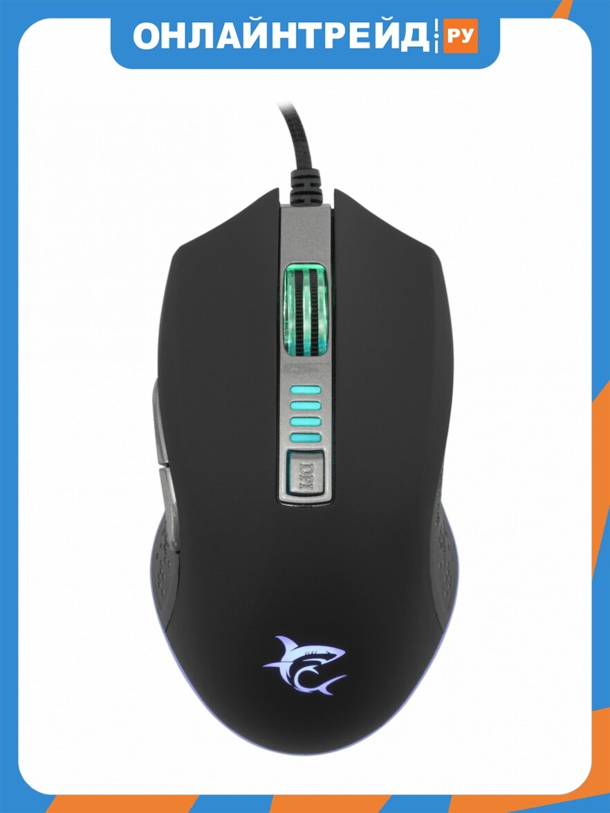 Мышь White Shark Octavius GM-5002 Black