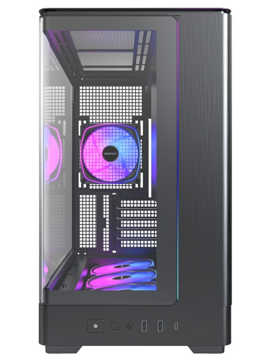 Корпус Montech King 15 PRO, черный — фото 1