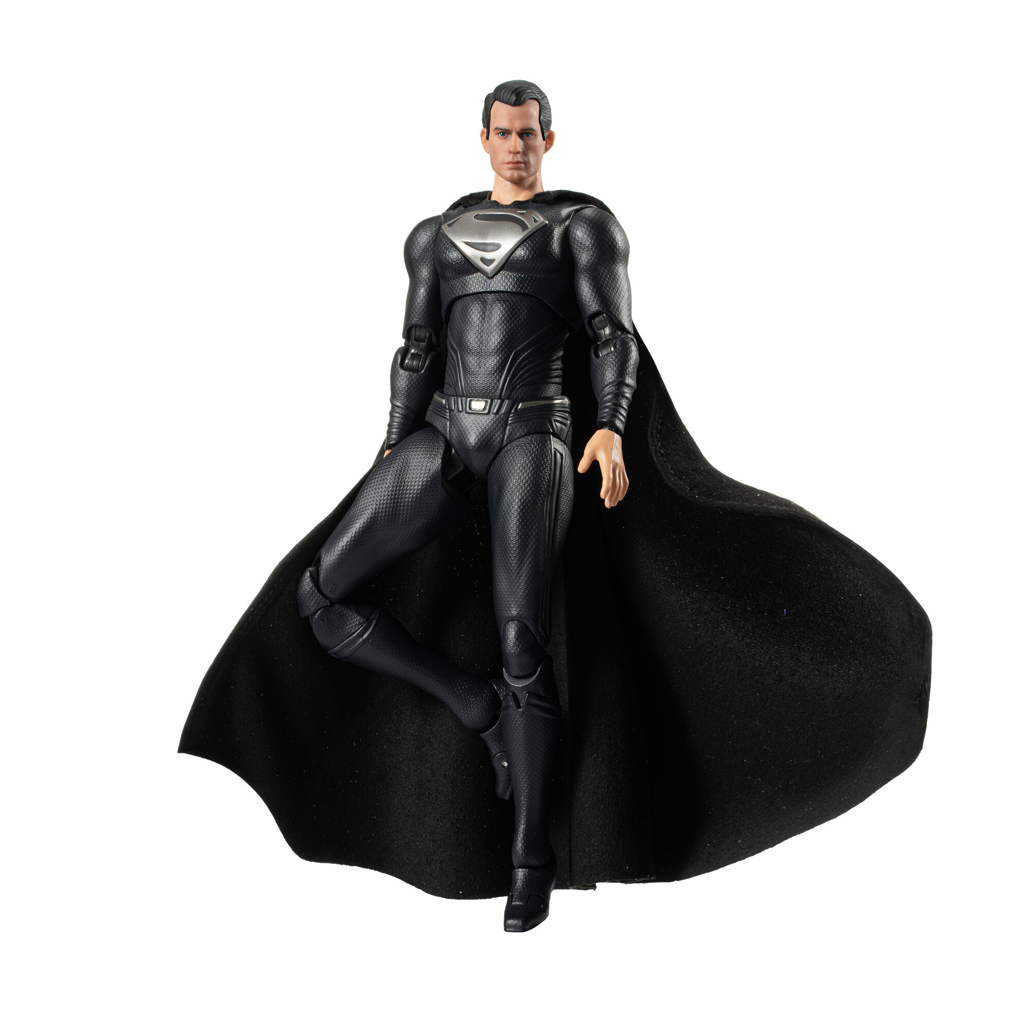 Экшн-фигурка унисекс FONDJOY DC Doll Collection Black Superman, 19 см
