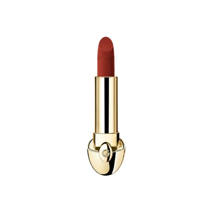 Помада бархатная женская GUERLAIN Gemstone Lip Balm, оттенок #555 Vintage Brick Red