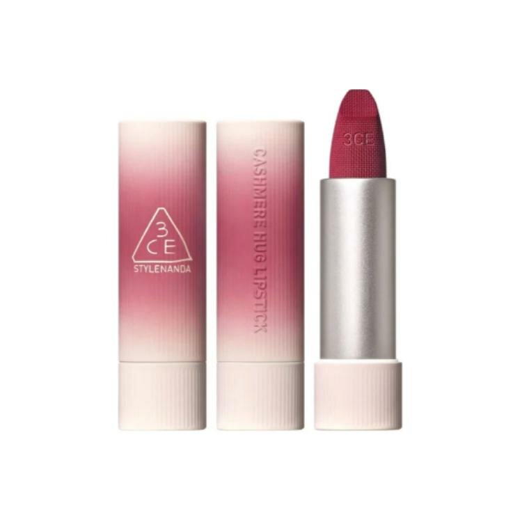 Помада для губ женская 3CE Lip Plumping Lipstick, оттенок #04 TEXT ME Burgundy Red, 3.5 г