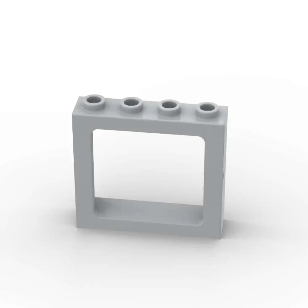 Набор блоков SixBricks MOC 4033 для сборки окон 10 шт 194-light grey