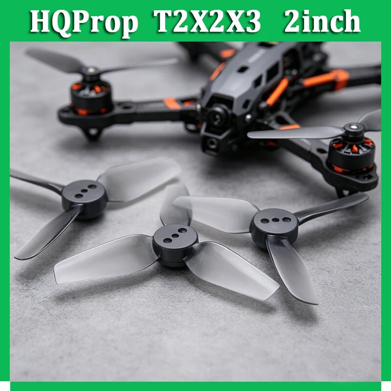 HQProp T2X2X3 PC 2-дюймовый 3-лопастной пропеллер из пластика 20paris