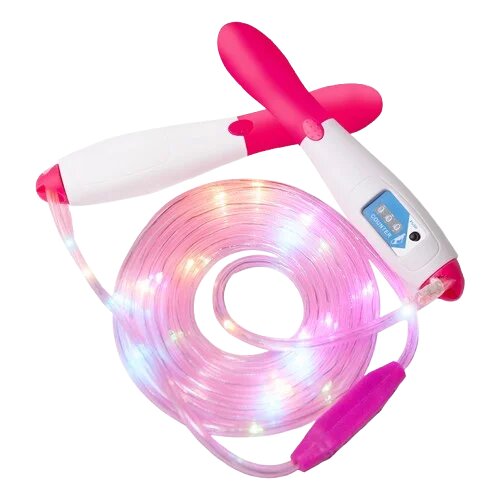 Светящаяся скакалка для детей, розовый, Pink-1pc