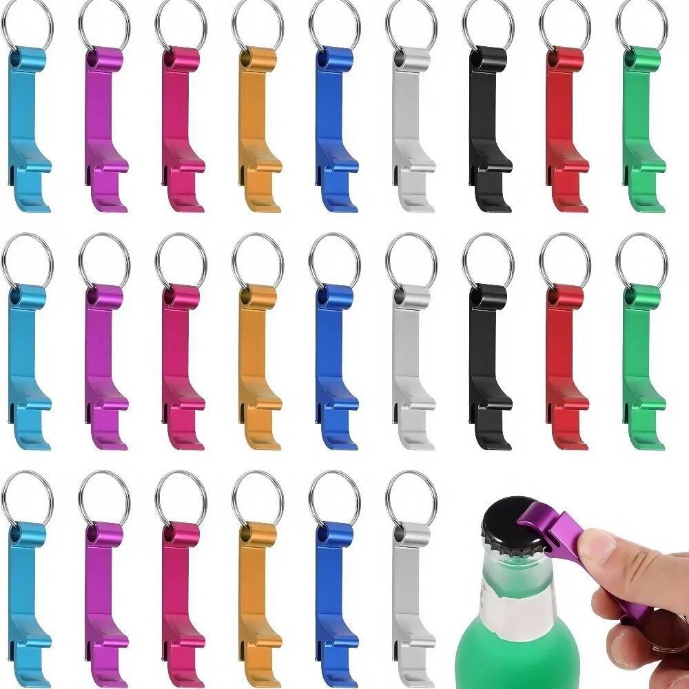Открывалка для бутылок металлическая, 10PCS