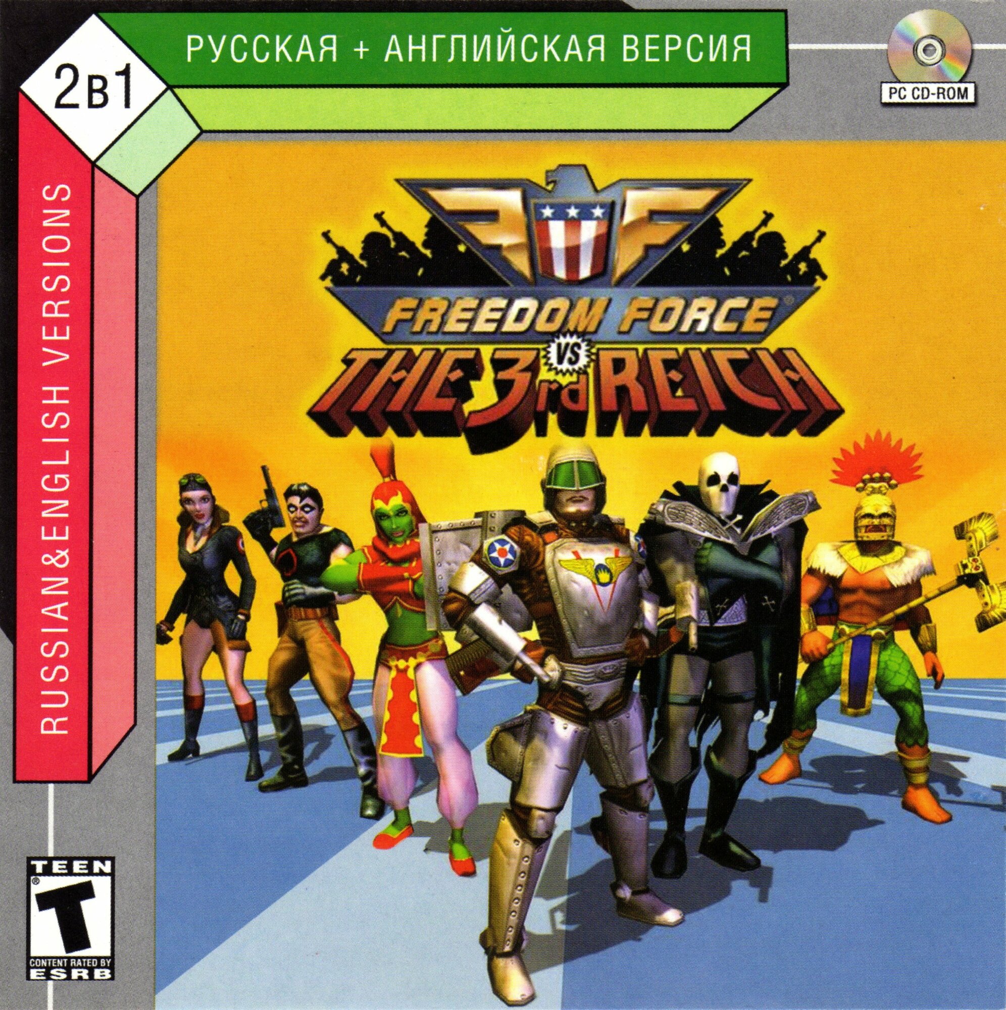 Игра для компьютера: Freedom Force vs The 3rd Reich (Jewel диск) русская версия