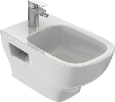 Биде Jacob Delafon Struktura EMC0002-00 подвесное, фарфор, белый