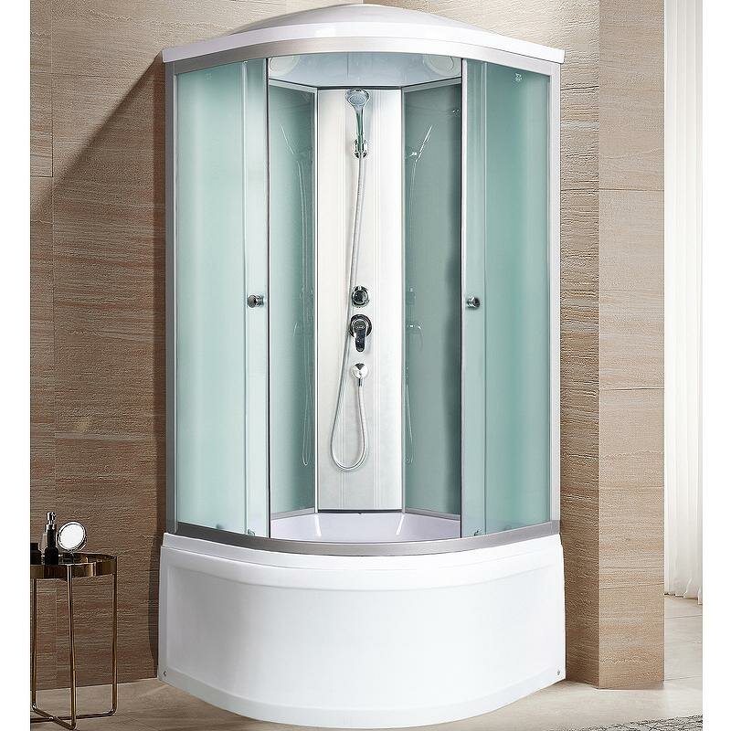 Душевая кабина River Nara Light 90x90 10000003575 профиль хром, без гидромассажа