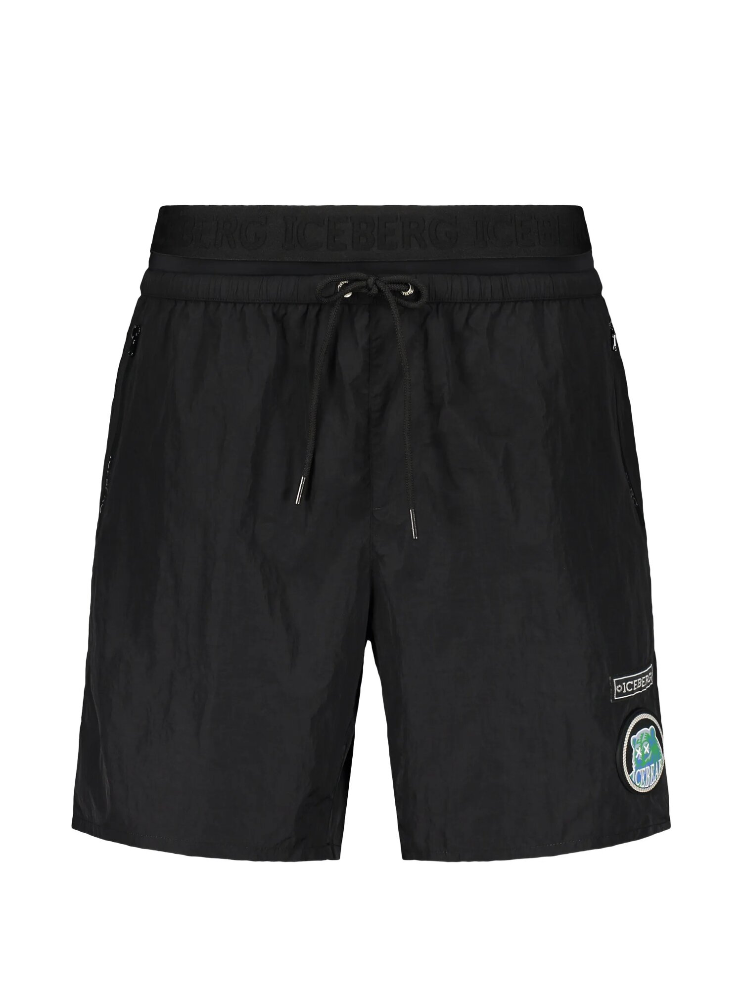 Шорты для плавания Logo-waistband drawstring swim shorts