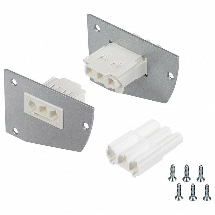 Набор заглушек для профиля Arlight SHELF-MULTI 017299 цвет серый