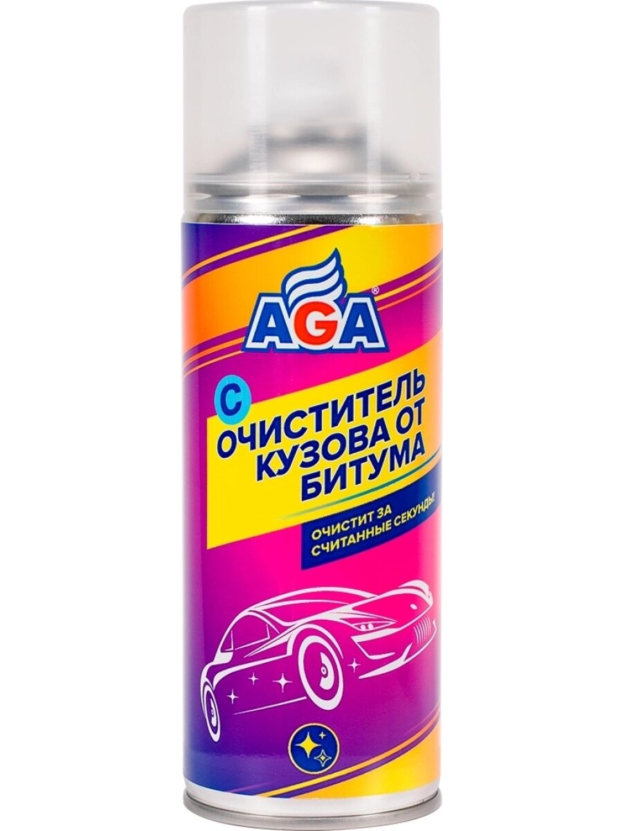 Очиститель кузова от битума AGA С6, 520мл (AGA456C)