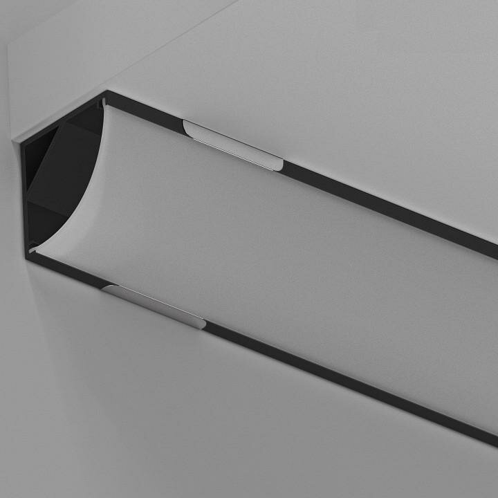 Профиль накладной угловой внутренний Arte Lamp SURFACE A161606S цвет черный