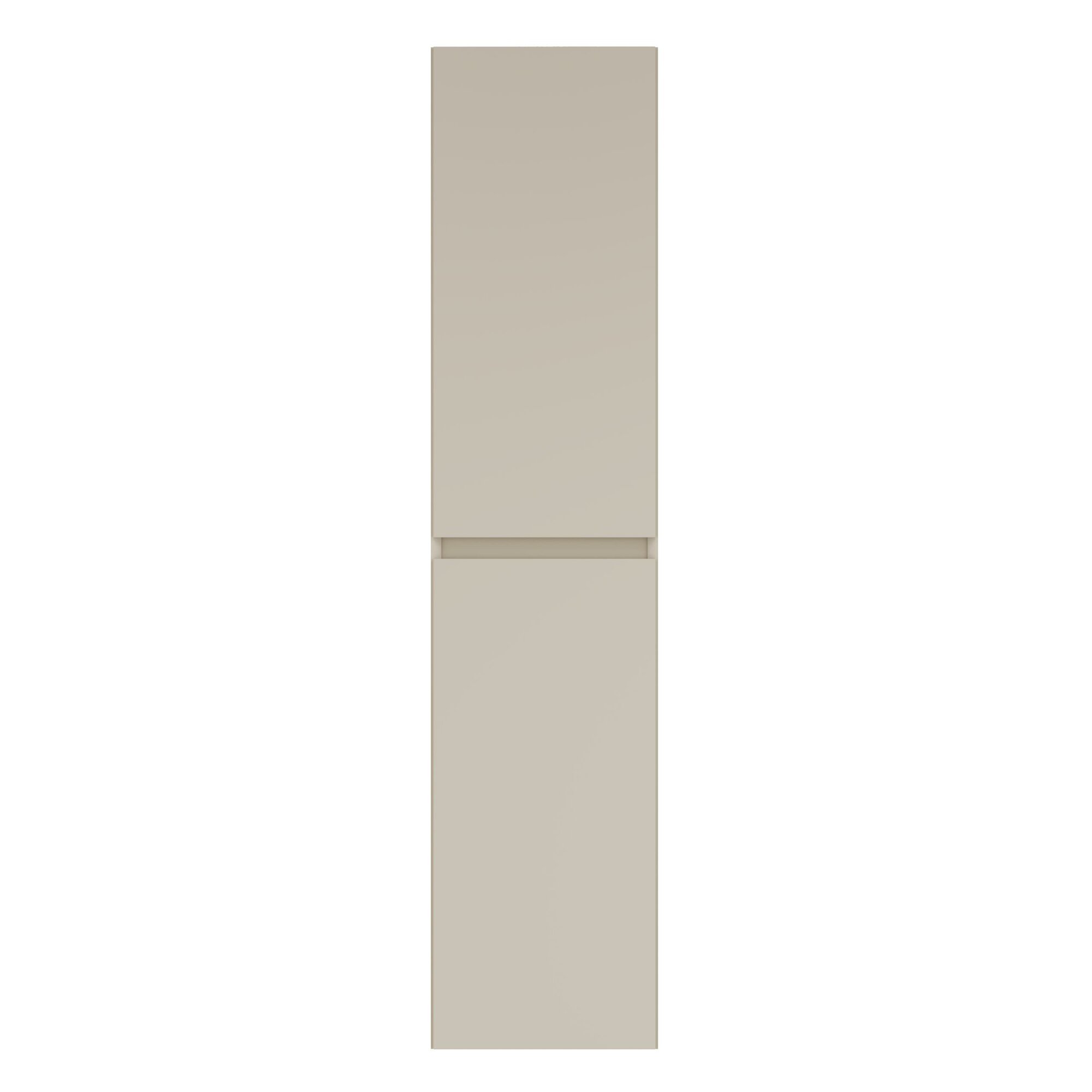 Шкаф пенал Vincea Люка Софт-Тач (Luka Soft-Touch) 35 VSC-2CL150MBG подвесной цвет M.Beige Soft-touch