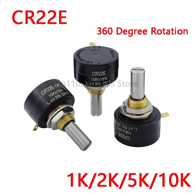 Проводящий потенциометр CR22E WDD22P1 10K Ohm