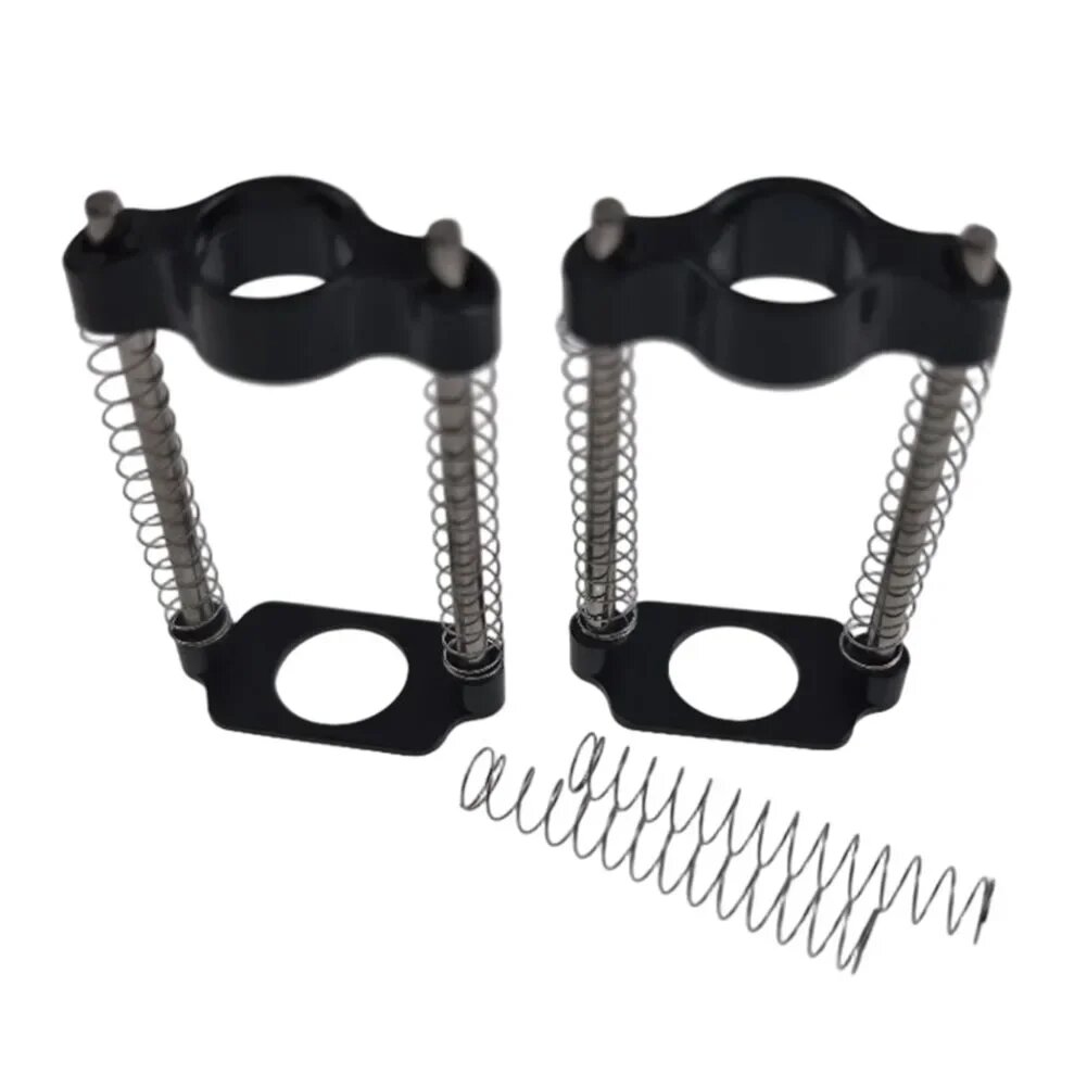 Шарнир выноса руля MEROCA для Brompton, черный/серебристый, алюминиевый Black