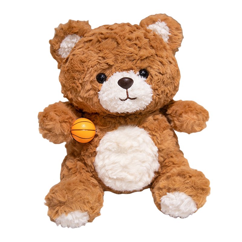 Милый спортивный плюшевый мишка унисекс 77 SEVEN DREAM Basketball Bear, 50CM EU
