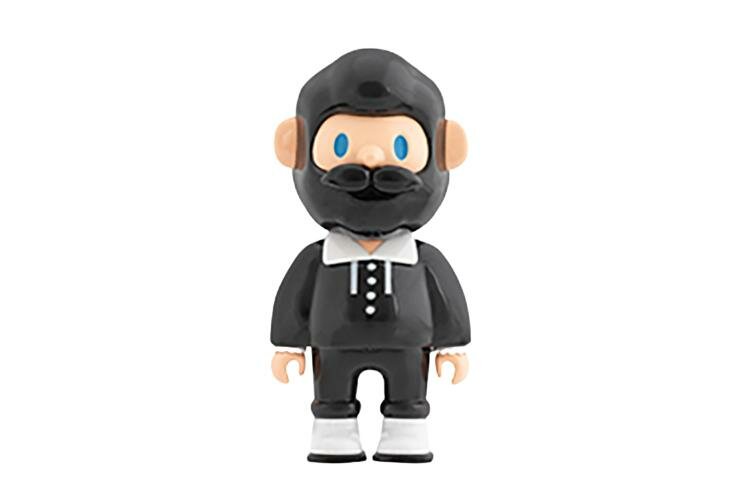 Набор коллекционных фигурок-сюрпризов унисекс FINDING UNICORN Farmer Bob Color Collection, Confirmed-Black-Shakespeare (Open)