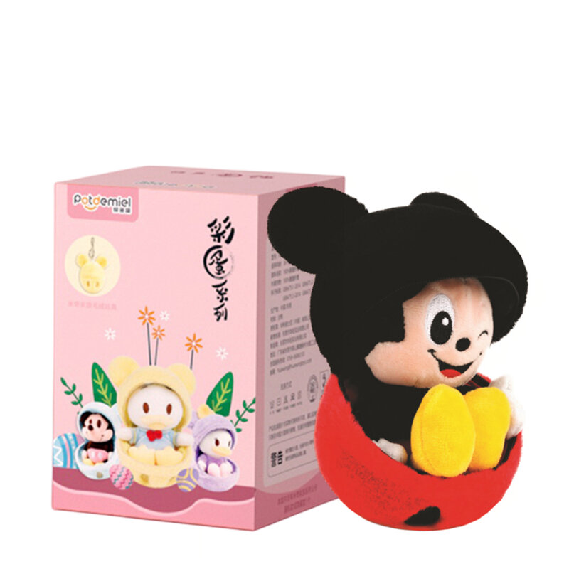 Плюшевый брелок унисекс POTDEMIEL x Disney Коллекция "Яйцо", Single Mystery Box (Random Pick)