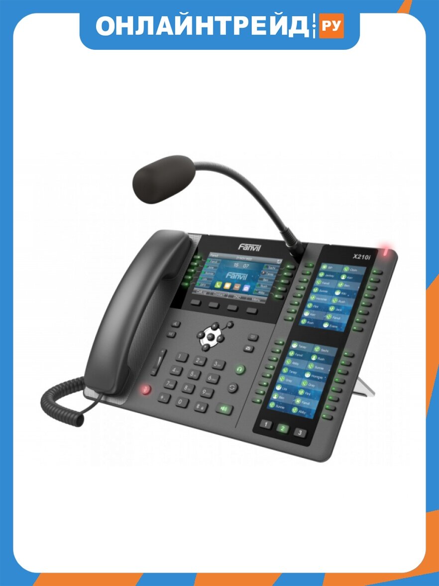 IP-телефон Fanvil X210i Black