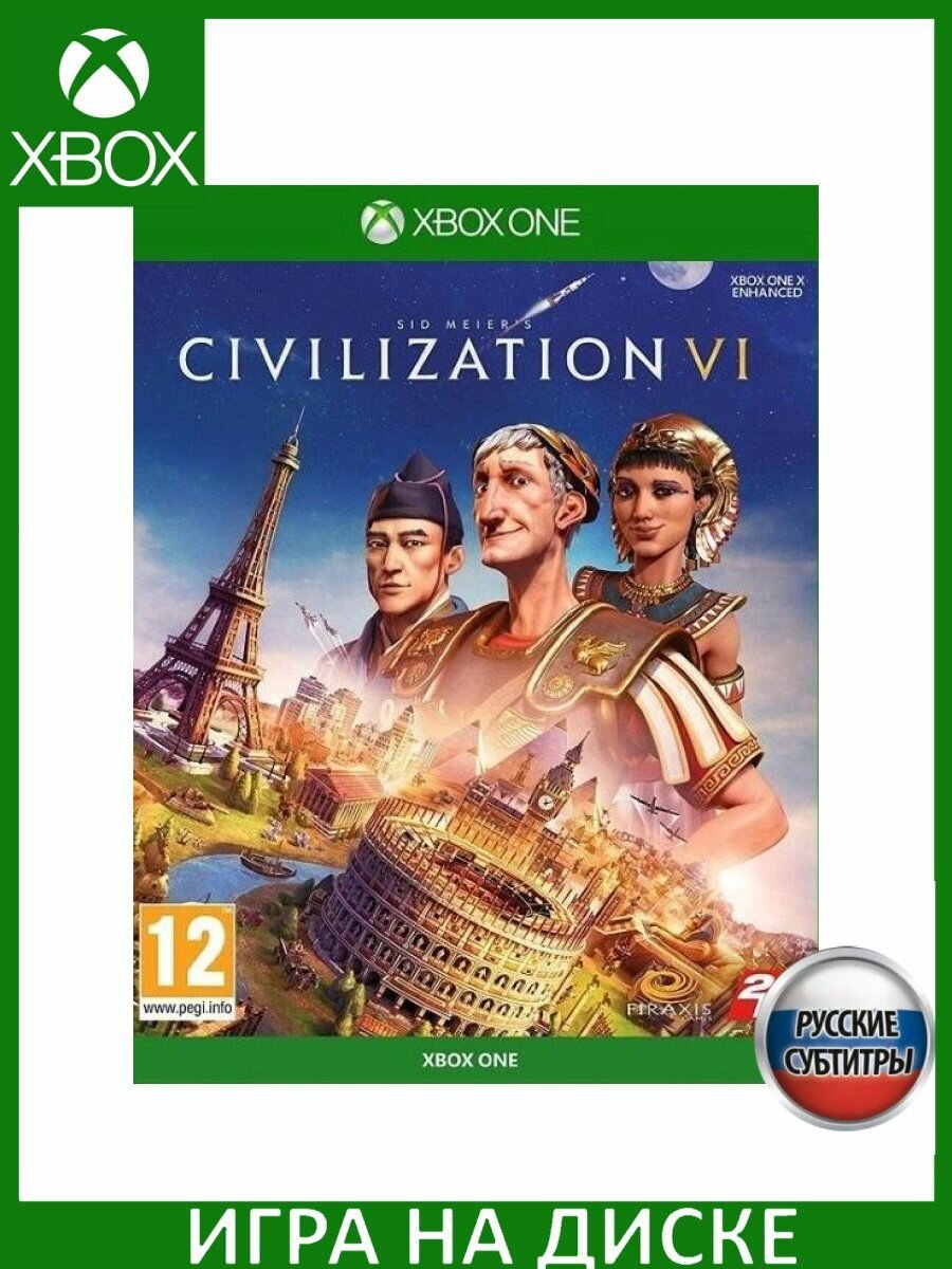 Игра Sid Meier's Civilization 6 (VI) Xbox One Русская Версия Диск на Xbox One