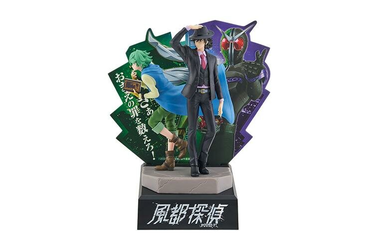 Фигурка унисекс BANPRESTO Ichiban Kuji Kamen Rider W × Wind City Detective B Reward-WORLDLISE Сота Соя и Филипп