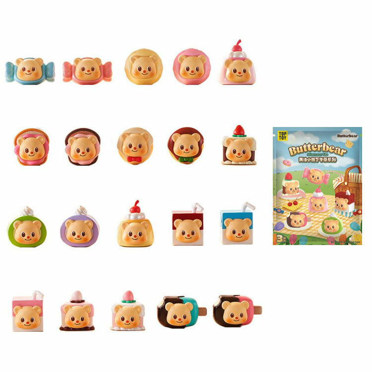 **Фигурки-сюрпризы унисекс TOP TOY Butter Bear, Single Mystery Box (Random Pick)**
