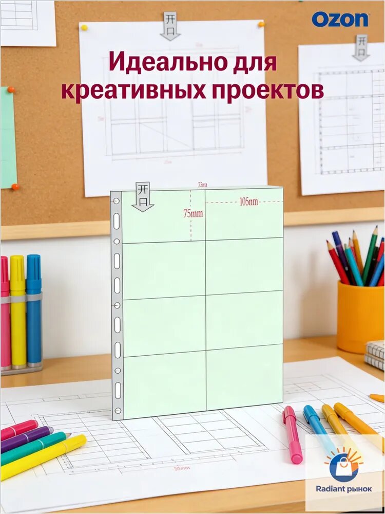 Файл A4 10 шт, 10 мкм