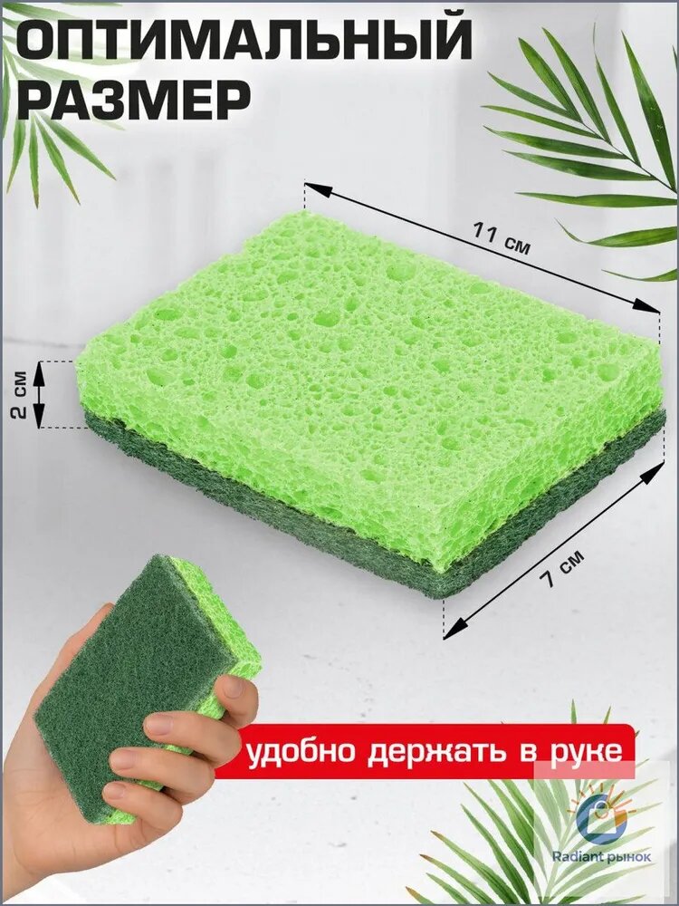 Губка, Целлюлоза — фото 1