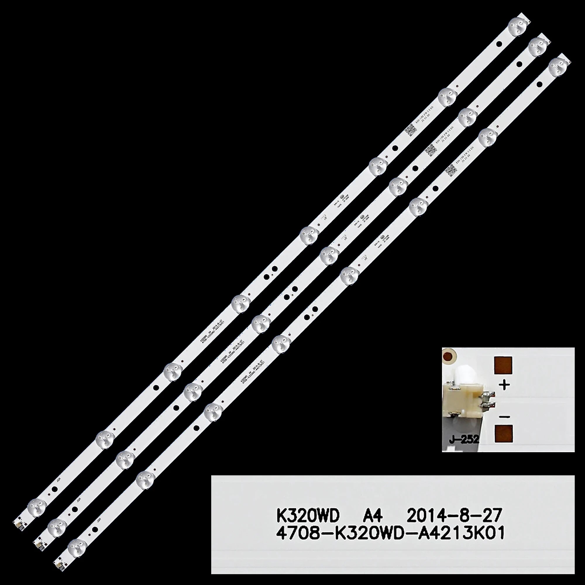 Светодиодная подсветка для ТВ 32" K320WD (3 шт.)